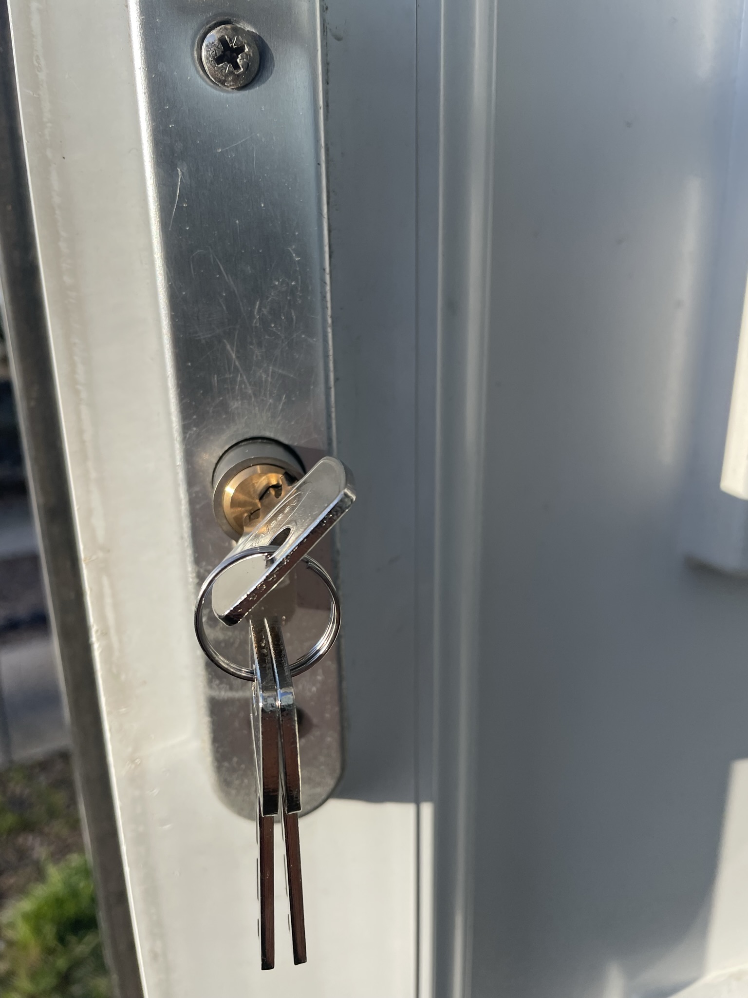 Change lock on a double glazed door | LS Locksmiths Nottingham